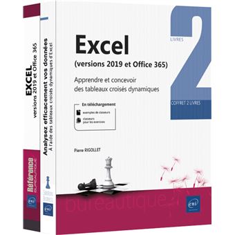 Excel (versions 2019 et Microsoft 365) - Coffret de 2 livres ...