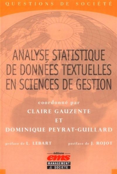 Analyse statistique des données textuelles en sciences de gestion ...
