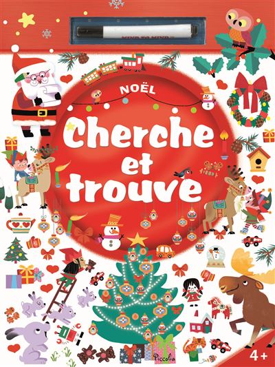 Cherche et trouve Noël - cartonné - Marcella Grassi - Achat Livre | fnac