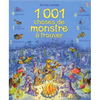 1001 choses de monstre à trouver - relié - Gillian Doherty, Teri Gower ...