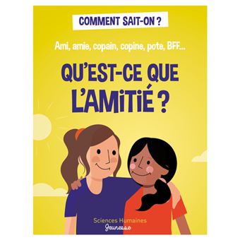 Qu'est-ce que l'amitié ? - cartonné - Sophie Bordet-Petillon - Achat ...