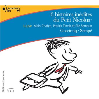 Six histoires inédites du Petit Nicolas - Livre CD - Jean-Jacques Sempé ...