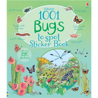 1001 Bugs to Spot Sticker Book Sticker book - broché - Teri Gower ...