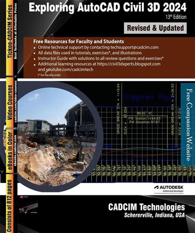 Exploring AutoCAD Civil 3D 2024, 13th Edition - ebook (ePub) - Sham Tickoo - Achat ebook | fnac