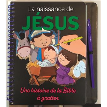 La naissance de Jesus Une histoire de la bible à gratter - Dernier ...