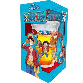 One Piece - gobelet + carnet - Mon Bubble Tea - One Piece - Collectif ...