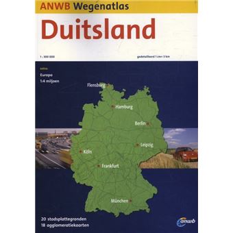 ANWB-wegenatlassen - ANWB Wegenatlas Duitsland - Inconnus - broché ...