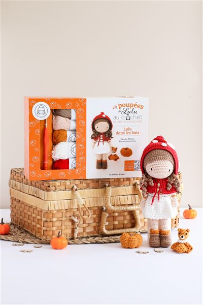 Coffret Poupée de Lulu au crochet et ses accessoires - Coffret - Lulu ...