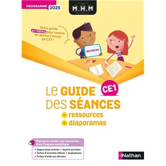 MHM - CE1 - Guide des séances + Ressources - Programme 2025 - broché - Nicolas Pinel - Achat ...