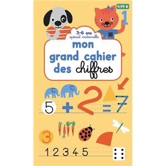 Mon grand cahier des chiffres - Spécial maternelle - broché - Milkids ...