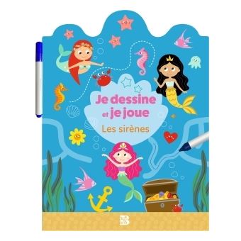 Je dessine et je joue : Sirènes - broché - Collectif - Achat Livre | fnac