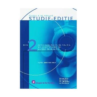 Stapel & De Koning Studie-editie - burgerlijk recht - de politie ...