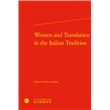 Women and Translation in the Italian Tradition Edition bilingue anglais ...