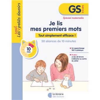 Les tout petits devoirs - Je lis mes premiers mots GS (2026) - broché ...