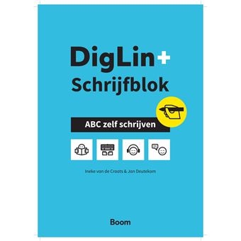 Diglin + schrijfblok ABC zelf schrijven - broché - Jan Deutekom, Ineke ...