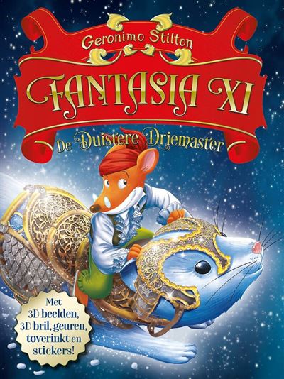 Geronimo Stilton Rode Reeks - De Duistere Driemaster Deel 11 - Fantasia ...