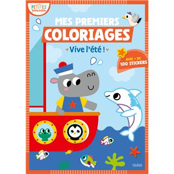 Mes premiers coloriages - Vive l’été ! - broché - Isabelle Jacqué ...