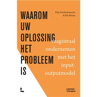 Waarom uw oplossing het probleem is Magistraal ondernemen met het input ...