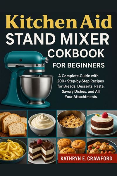 KitchenAid Stand Mixer Cookbook for Beginners A Complete Guide with 200 ...