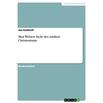 Max Webers Sicht des antiken Christentums - ePub - Compra ebook na Fnac.pt
