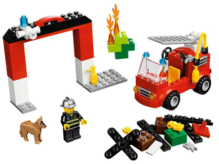 O Meu Primeiro Quartel dos Bombeiros (LEGO Bricks & More 10661) - LEGO ...