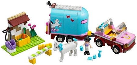 O Atrelado para Cavalos da Emma (LEGO Friends 3186) - LEGO - Compra na ...