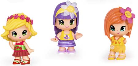 PinyPon: Tubo 3 Figuras - Flores - Bonecas - Compra na Fnac.pt