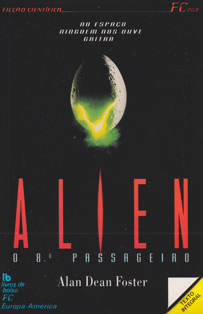 Alien - O 8º Passageiro - Brochado - Alan Dean Foster, Alan Dean Foster ...