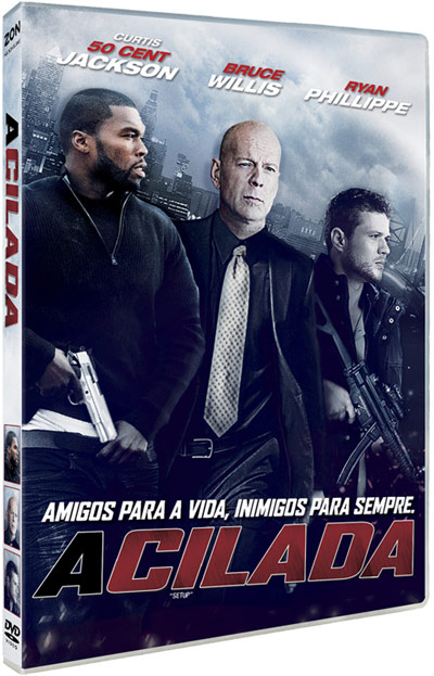 A Cilada - Mike Gunther - 50 Cent - Bruce Willis - DVD Zona 2 - Compra ...