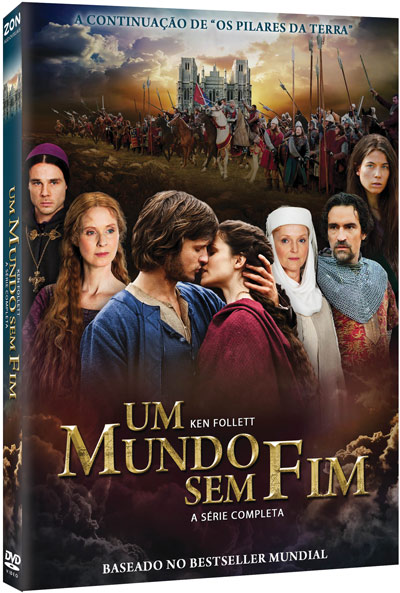 Um Mundo Sem Fim - A Série Completa - Ben Chaplin - Charlotte Riley ...