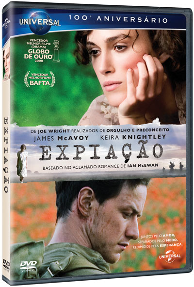 Expiação - Joe Wright - Keira Knightley - James McAvoy - DVD Zona 2 ...