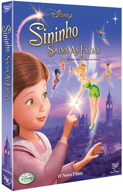Sininho: Salva as Fadas - Disney - DVD Zona 2 - Compra filmes e DVD na ...