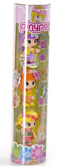PinyPon: Tubo 3 Figuras - Flores - Bonecas - Compra na Fnac.pt