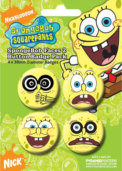 PACK PINS SPONGEBOB-FACES 2 - SpongeBob - Compra filmes e DVD na Fnac.pt