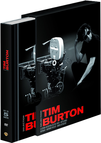Colecção Tim Burton + Livro - Tim Burton - Compra filmes e DVD na Fnac.pt