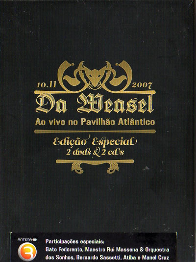 Da Weasel - Da Weasel: Ao vivo no Pavilhão Atlântico (2DVD+2CD Edição ...