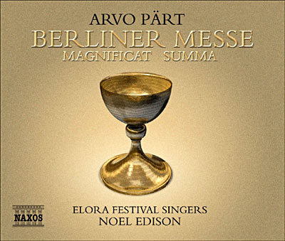 Pärt | Berliner Messe - Arvo Pärt - PART - ARVO - Elora Festival ...