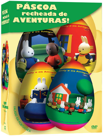 Caixa Miffy e os Amigos Vol. 1 + 2 + 3 + 4 - - Compra filmes e DVD na Fnac.pt