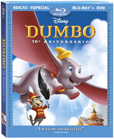 Dumbo - Edição Especial 70º Aniversário (Blu-Ray + DVD) - Disney - BEN ...