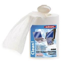 Ednet LCD Screen Cleaner Tissues 100 toalhitas (63022) - Kit Limpeza ...