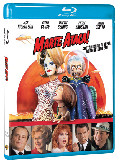 Marte Ataca! - Tim Burton - Jack Nicholson / Glenn Close - JACK ...
