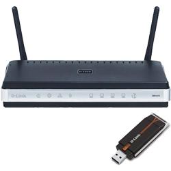 D-Link Wireless N Router + Adaptador USB (DKT-400) - Router / Switch ...
