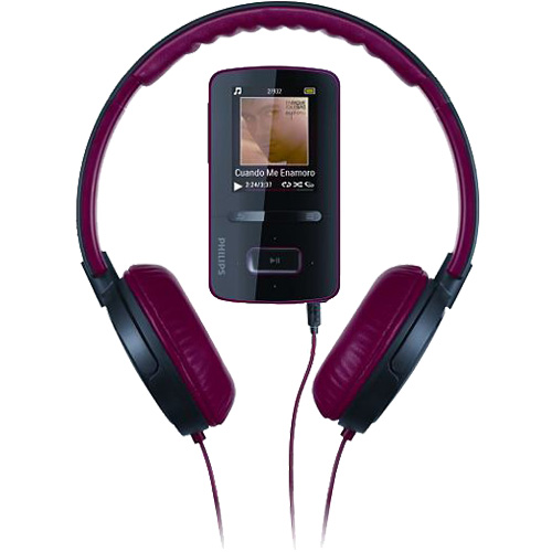 Philips MP4 GoGear ViBE 4GB + Auscultador DJ - MP3 Áudio/Vídeo - Compra ...