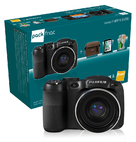Fuji Finepix S1800 PACK Fnac - Câmara Digital Compacta - Compra na Fnac.pt