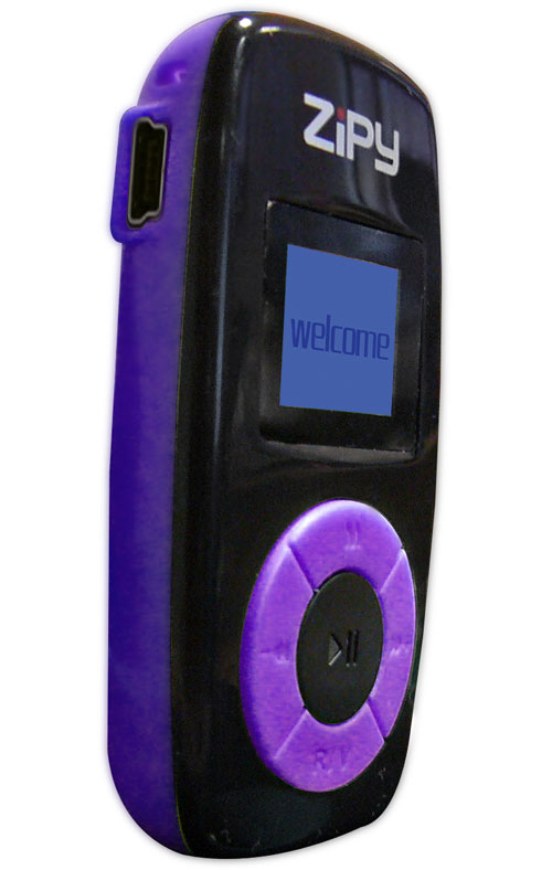 Zipy MP3 Frog 4GB Roxo - MP3 Áudio - Compra na Fnac.pt