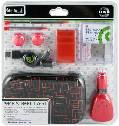 Dertech Pack Street DS Lite / DSi - Acessórios DS | Dsi | 3DS - Compra ...
