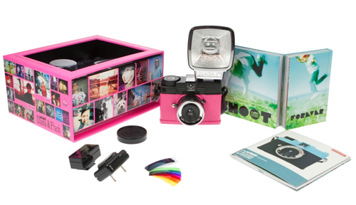 Lomo Diana Mini & Flash Rosa - Câmara Analógica - Compra na Fnac.pt