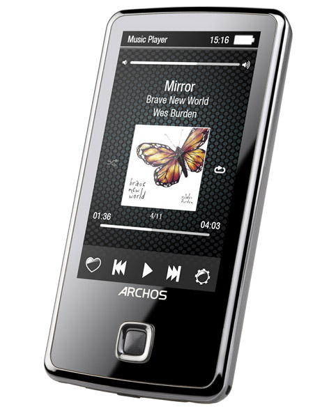 Archos MP4 30C Vision 4GB - MP3 Áudio/Vídeo - Compra na Fnac.pt