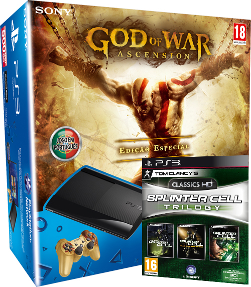 Pack Consola Sony PS3 Slim 500GB + GOW: Ascension Limited Edition + Tom ...