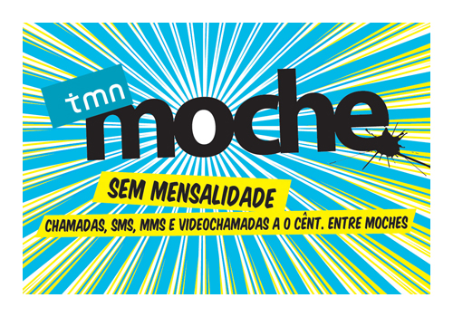 TMN Cartão SIM Moche Sem Mensalidade - Equipamento / Cartão Operador ...